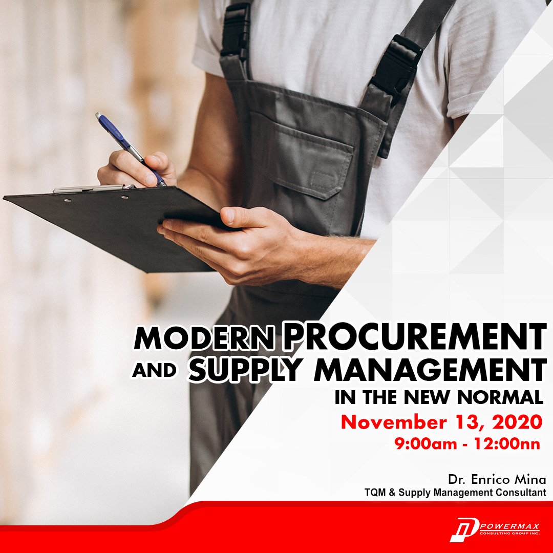Modern Procurement and Supply Management in the New Normal